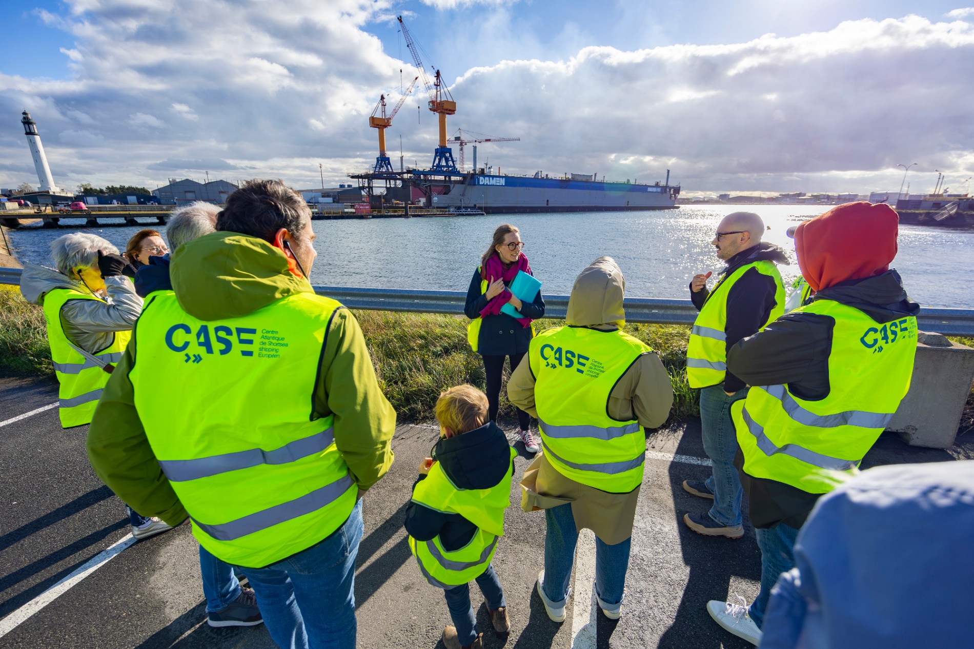 Visite à pied du port Est avec le Port Center